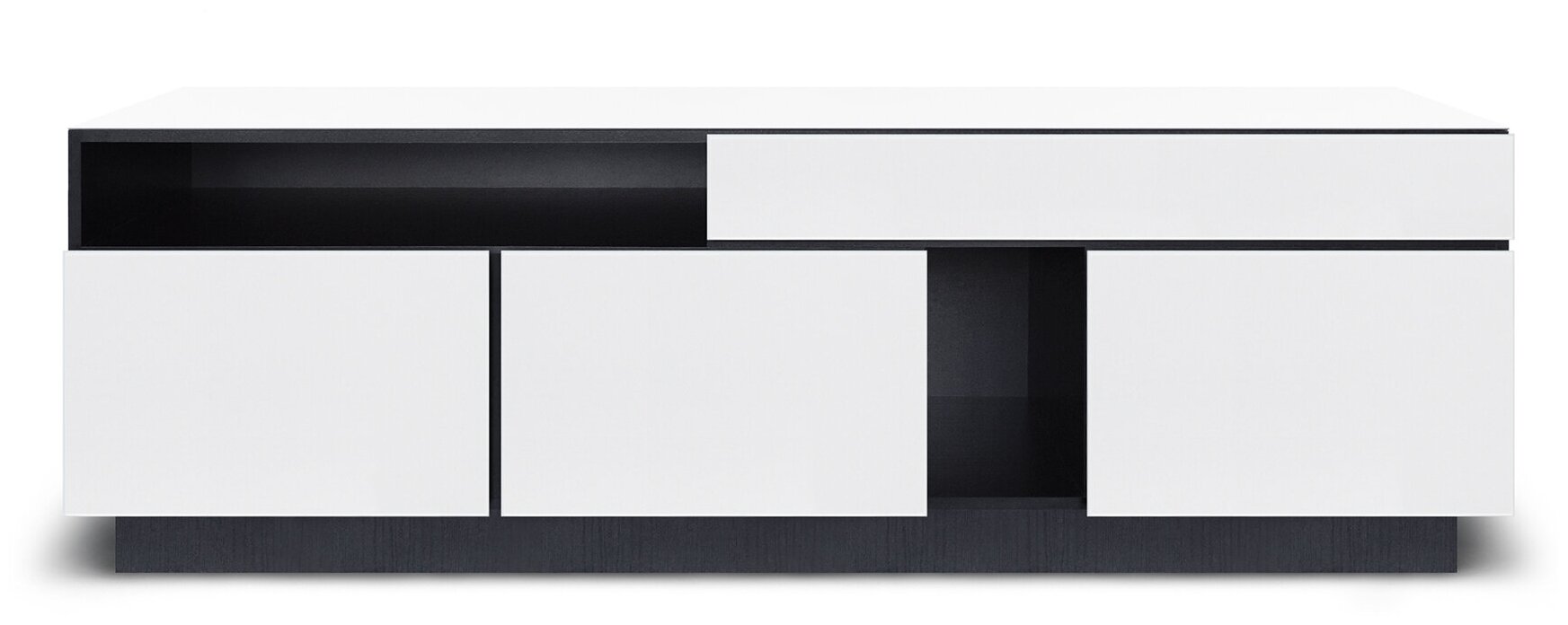 Тумба под телевизор MD 654 180х42х60 см, METALDESIGN, белоснежный