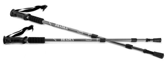 Палки для скандинавской ходьбы Bradex нордик стайл 65-135 см (SF 0076)