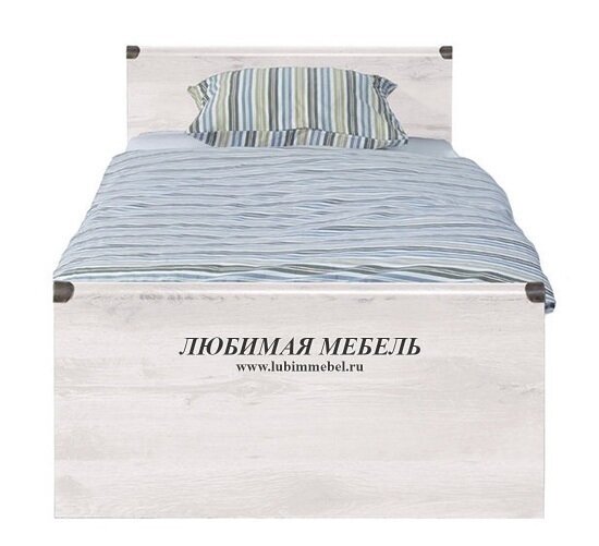 Кровать БРВ-мебель Индиана JLOZ 90 Сосна каньйон