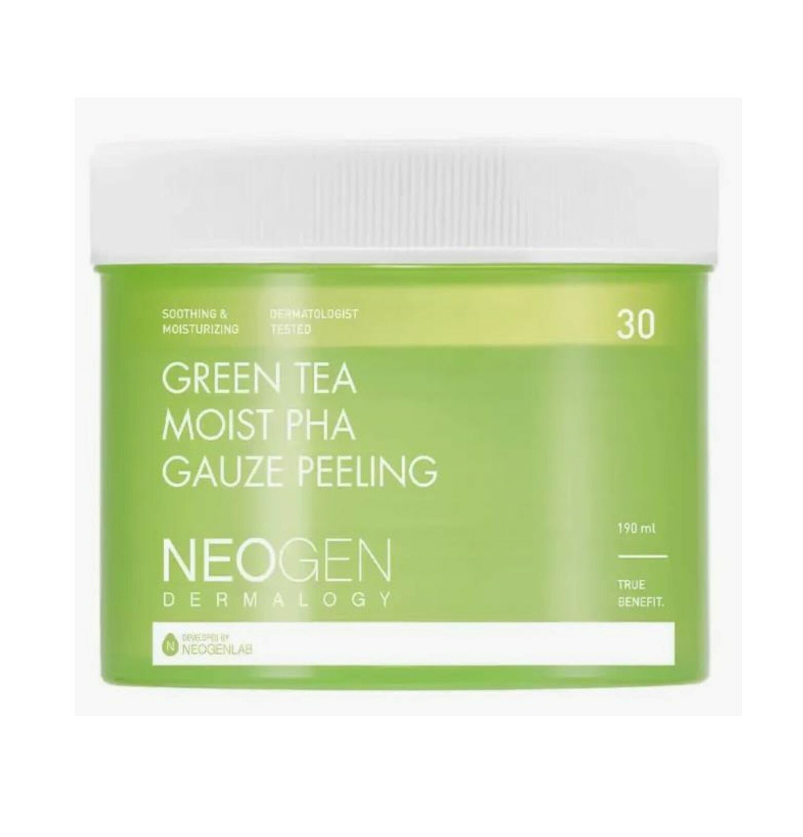Пилинг-диски с экстрактом зеленого чая Neogen Bio - Peel Gauze Peeling Green Тea 30 штук