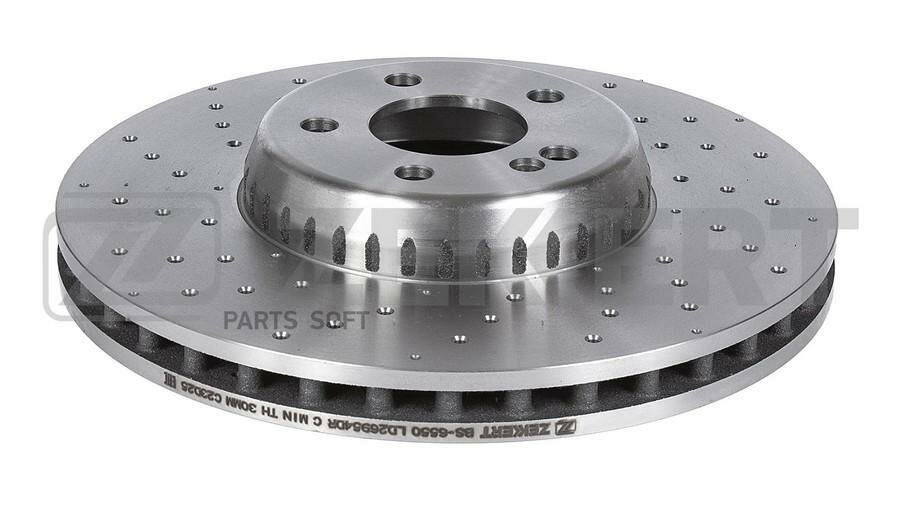 ZEKKERT BS-6550 Диск тормозной перед. MB E-Class (213 238) 16- C-Class (205) 14- ()