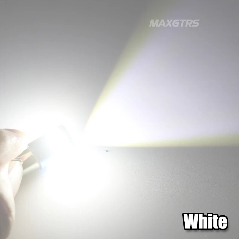 2x Автомобильный светодиод BA9S Led T4W Wedge W5W Canbus 3030 Чип Bax9s белый, BA9S 180-Degree