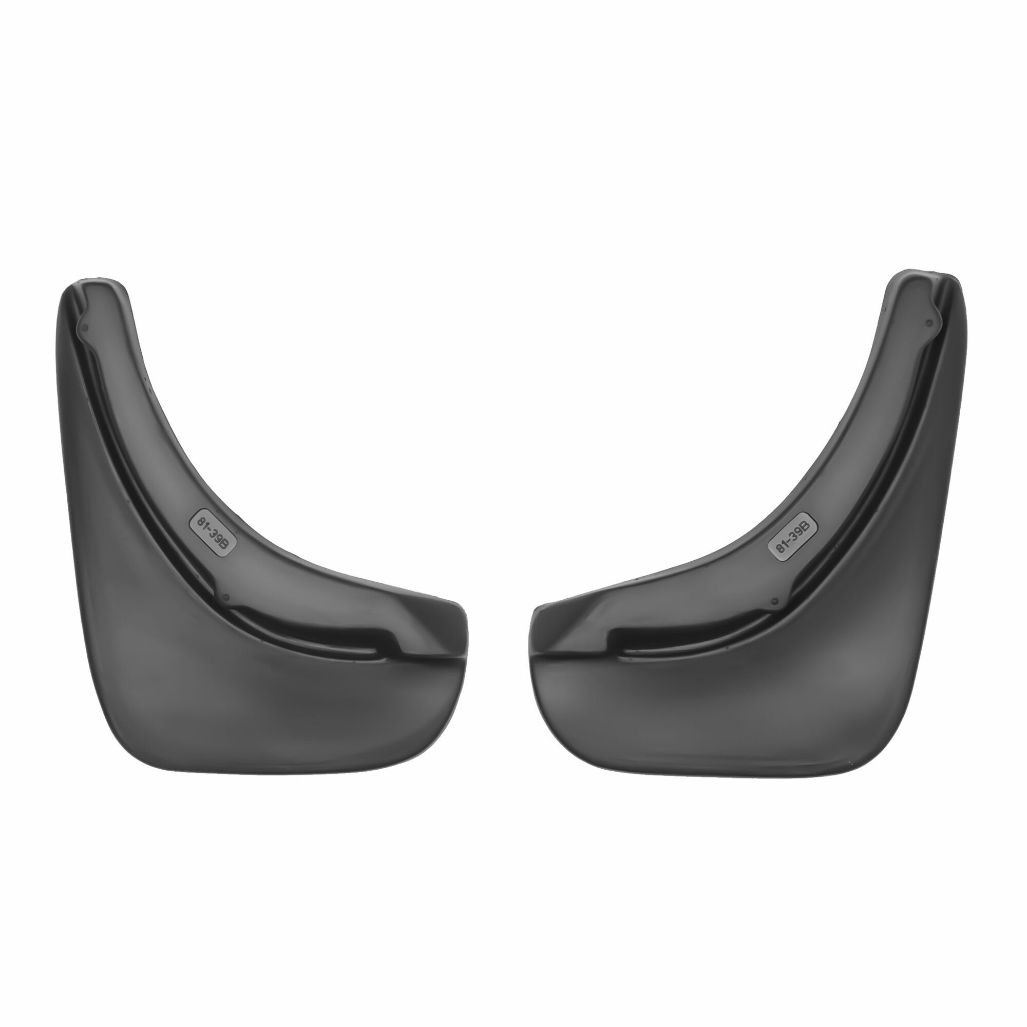 Брызговики Norplast для Skoda Octavia в кузове FL, плоские, Черные, 2008-2013 арт. NPL-Br-81-39B