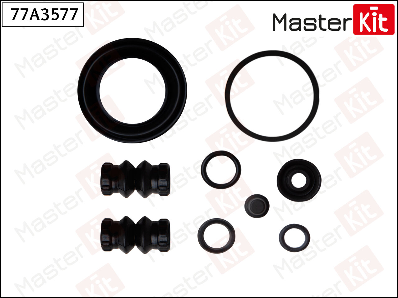 Ремкомплект тормозного суппорта зад Master KiT 77A3577