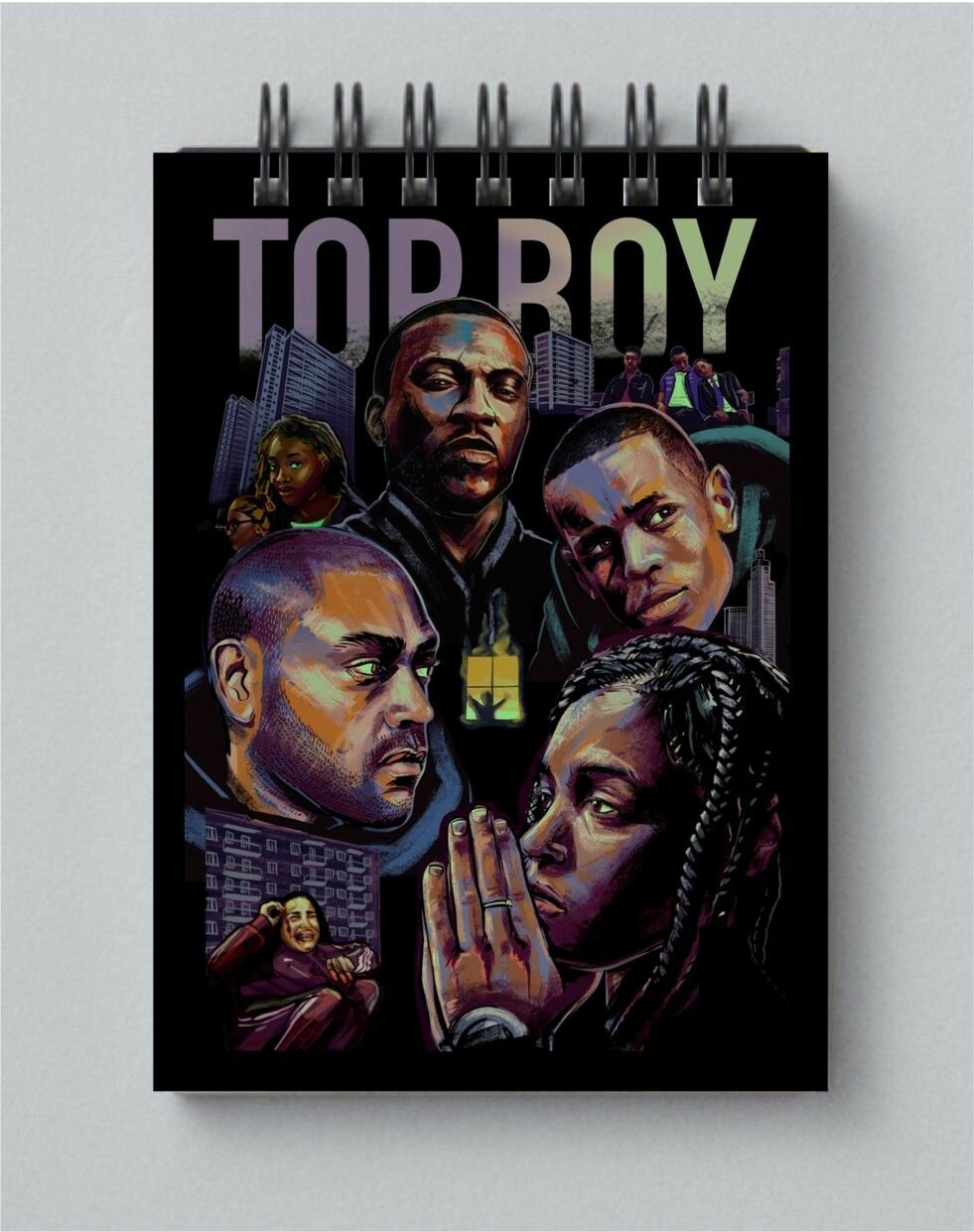 Блокнот Mewni-Shop для записей А3 "Главарь, Top Boy" - 0002