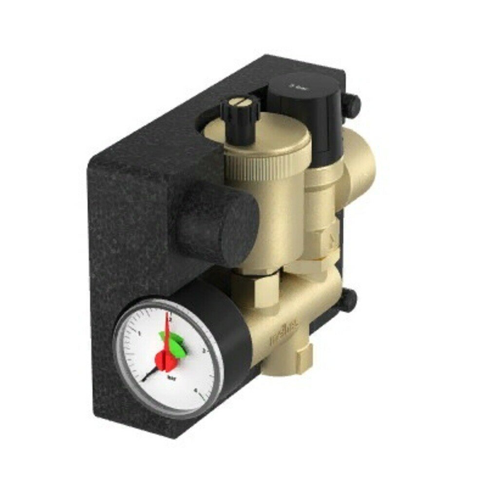 Группа безопасности Flamco M66065, латунь, для котла, 1/2 дюйма