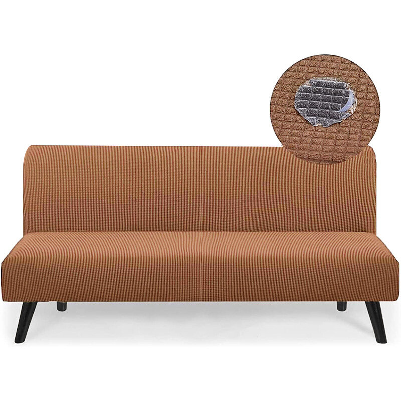 Водонепроницаемый чехол для дивана без подлокотников, эластичный чехол для раскладного дивана-кровати, чехол для дивана с защитой от царапин от кошек, чехол для дивана.
