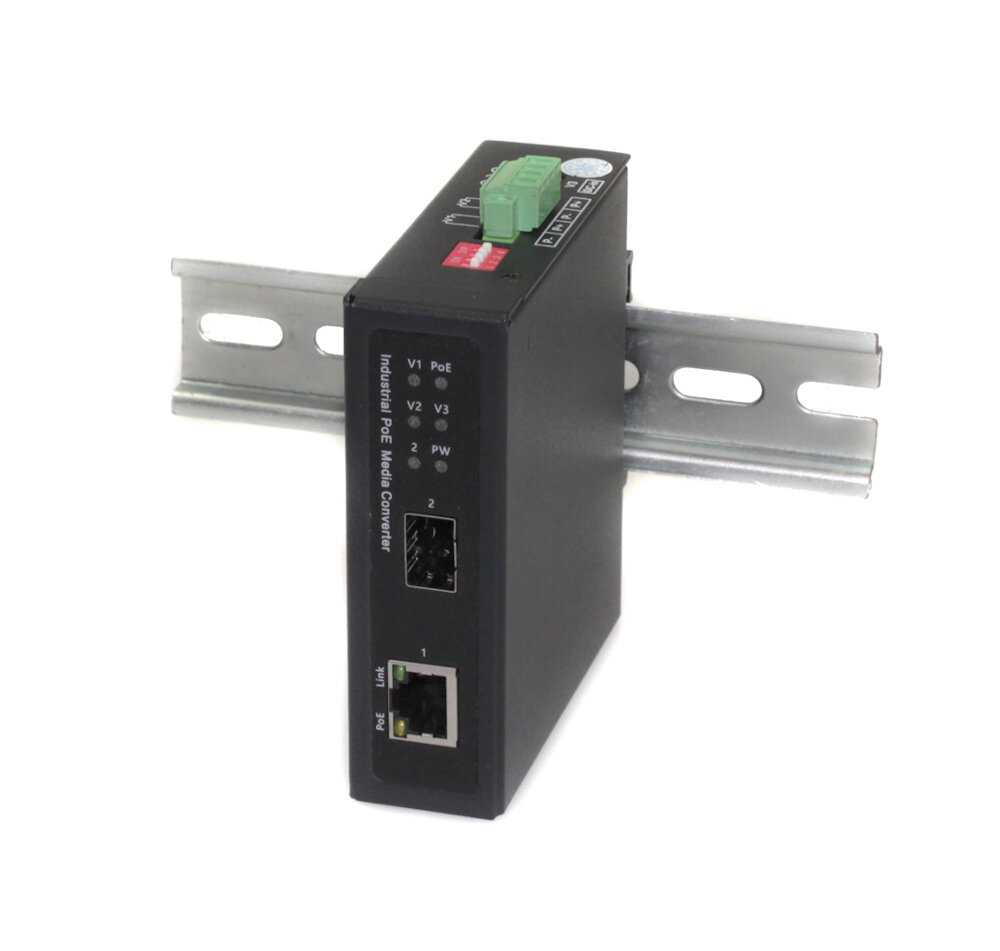 OSNOVO OMC-1000-11X/I Промышленный компактный медиаконвертер Gigabit Ethernet. sct1475