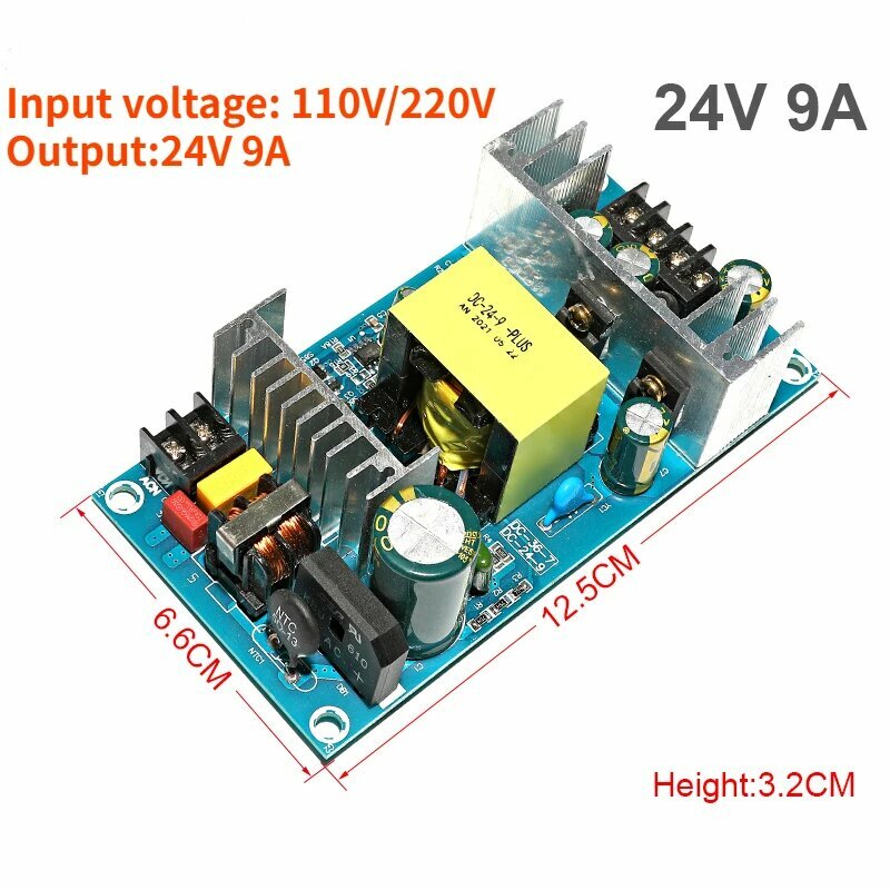 Импульсный модуль питания 85-265V до 5V/12V/24V 1-13A, 24V9A, 85-265V — купить в интернет ...