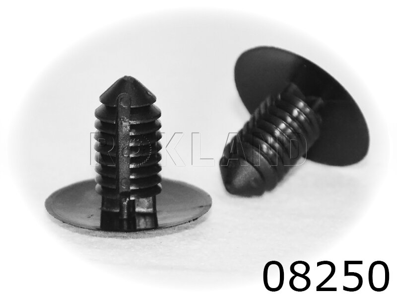 10шт - 08250 клипса автомобильная BUICK/CHEVROLET/GM/OLDSMOBILE/PONTIAC ROKLAND