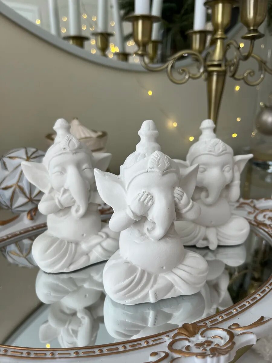 Набор статуэток Ганеша слоны