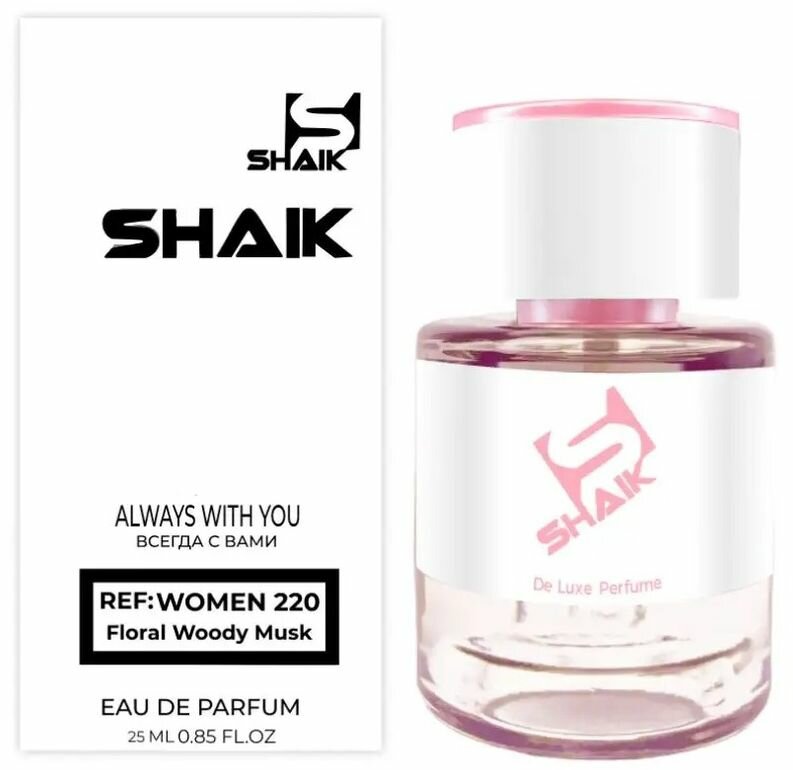 SHAIK PLATINUM W 220 Floral Woody Musk CHANCE VIVE Парфюмерная вода 25мл Женская