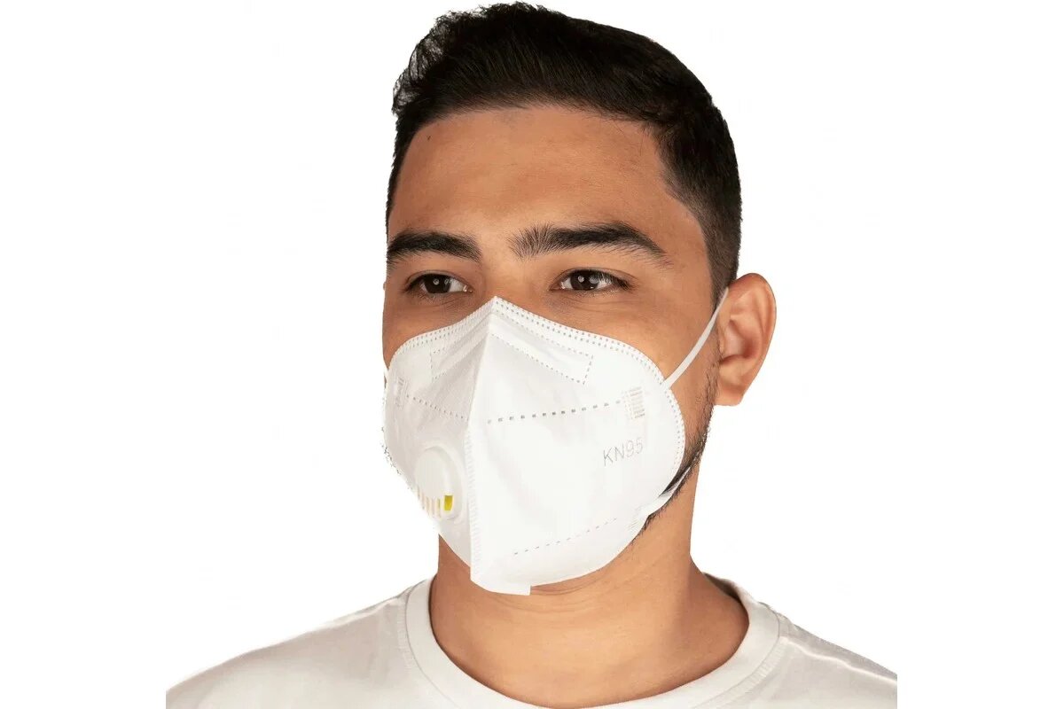 SAMGRUPP Респиратор с клапаном KN95 FFP2 (упак. 50 шт) SR-072000095-50