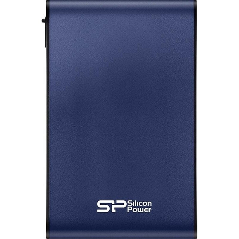Жесткий диск Silicon Power Портативный, модель HDD Armor A80, 2 Tb, 2.5, Синий (SP020TbPHDA80S3B)