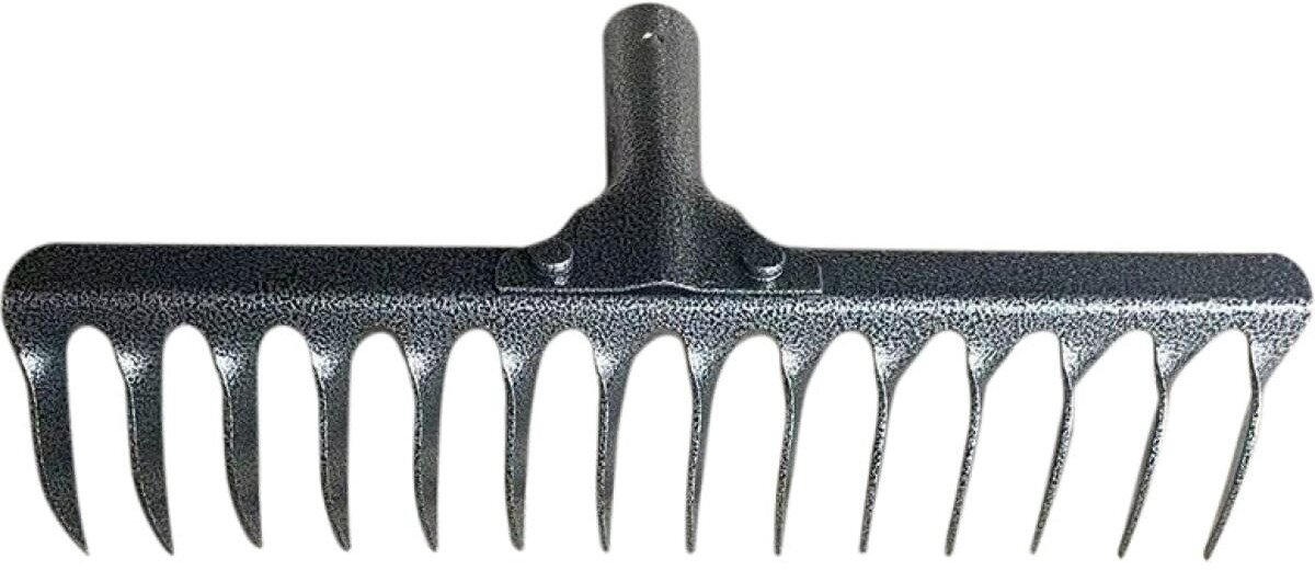 Грабли PARK / Парк витые 14 зубьев, без черенка, 42см / садовый инструмент