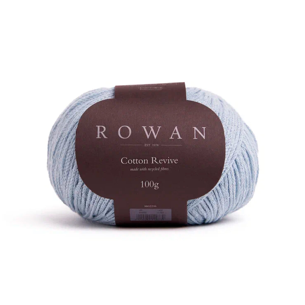 Cotton Revive /Коттон Ривайв/ пряжа Rowan, 9802246 (006, breeze (ветер), голубой, New!)