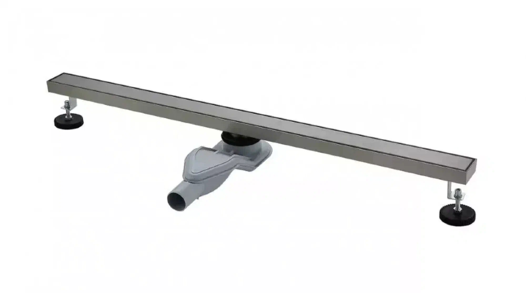 Трап Grocenberg T800NK, для душа, нержавеющая сталь, регулировка по высоте, сухой затвор