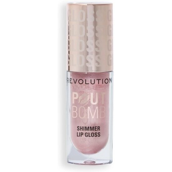 Блеск для губ Revolution Makeup Pout Bomb Plumping Gloss тон Shine Pink, 4,5 мл