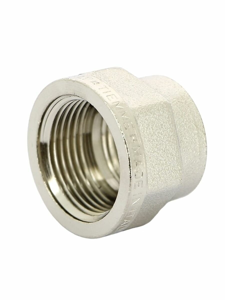 Муфта переходная Tiemme 1"Вх3/4"В лат. никелир, 1500178(1550N000605)