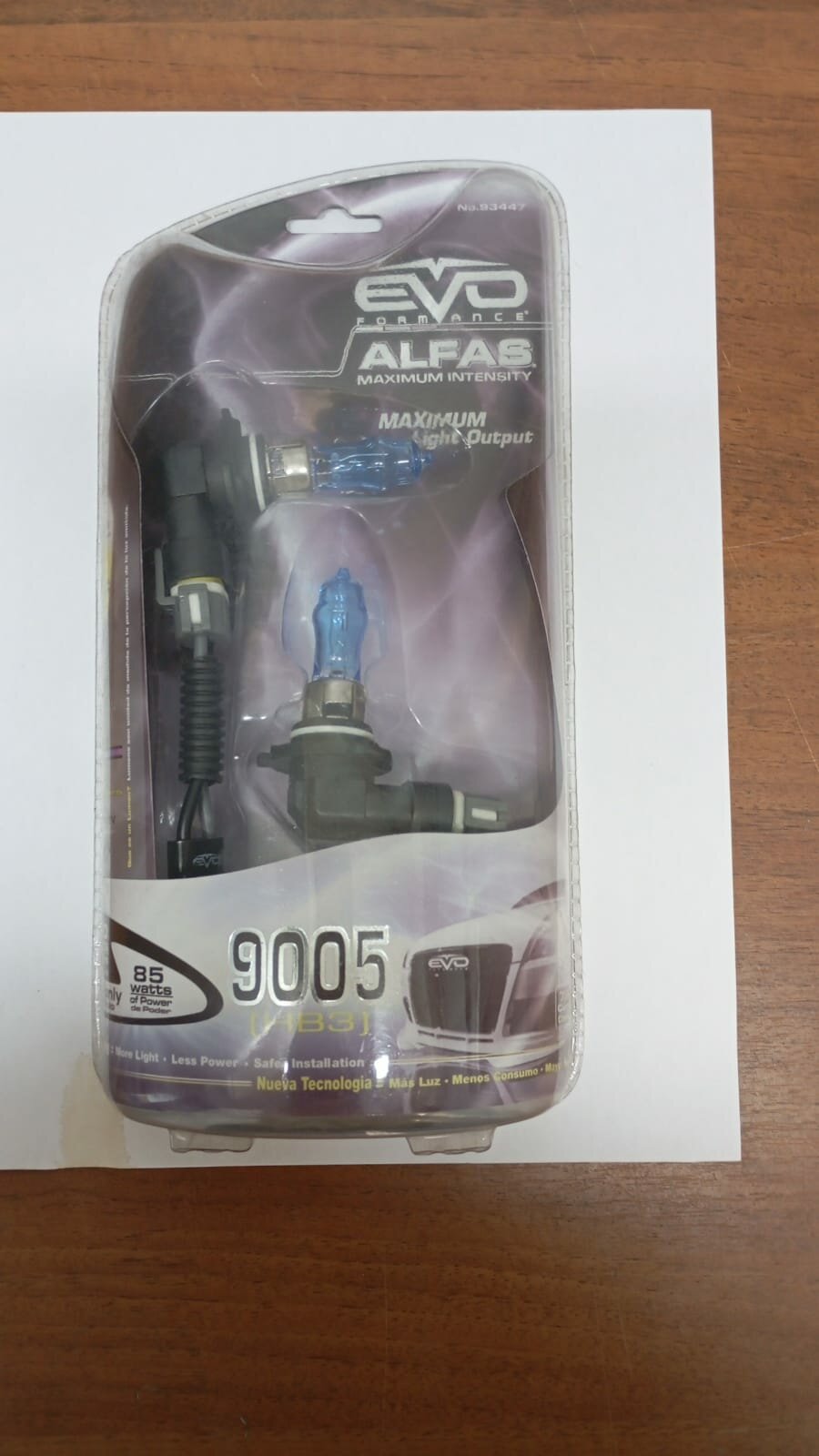 Галогенные лампы EVO Formance Alfas 93447 HB3 9005 (4000-4300K)