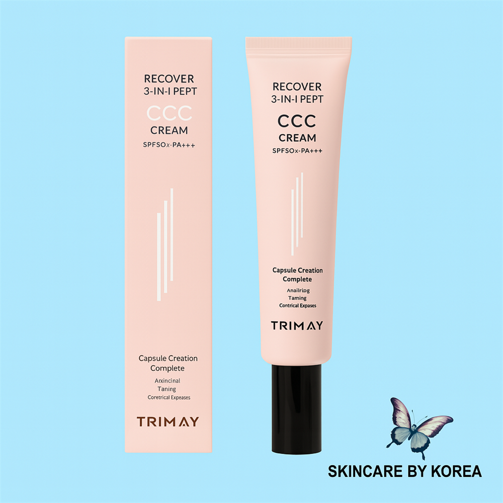 TRIMAY Тональный крем с пептидами CCC cream SPF50+PA+++ 30 мл