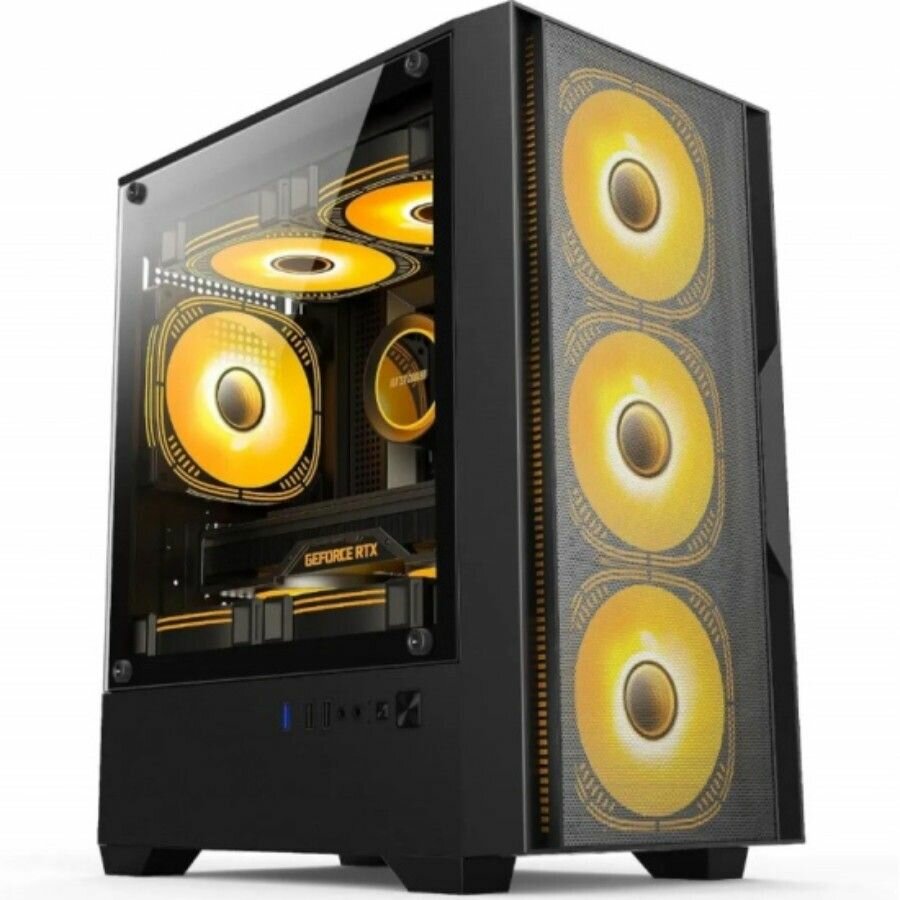 Компьютерный корпус Accord ACC-ZCU1B (ACC-ZCU1B) черный - Mini Tower, Micro-ATX, USB 3.2 Gen 1 Type-A