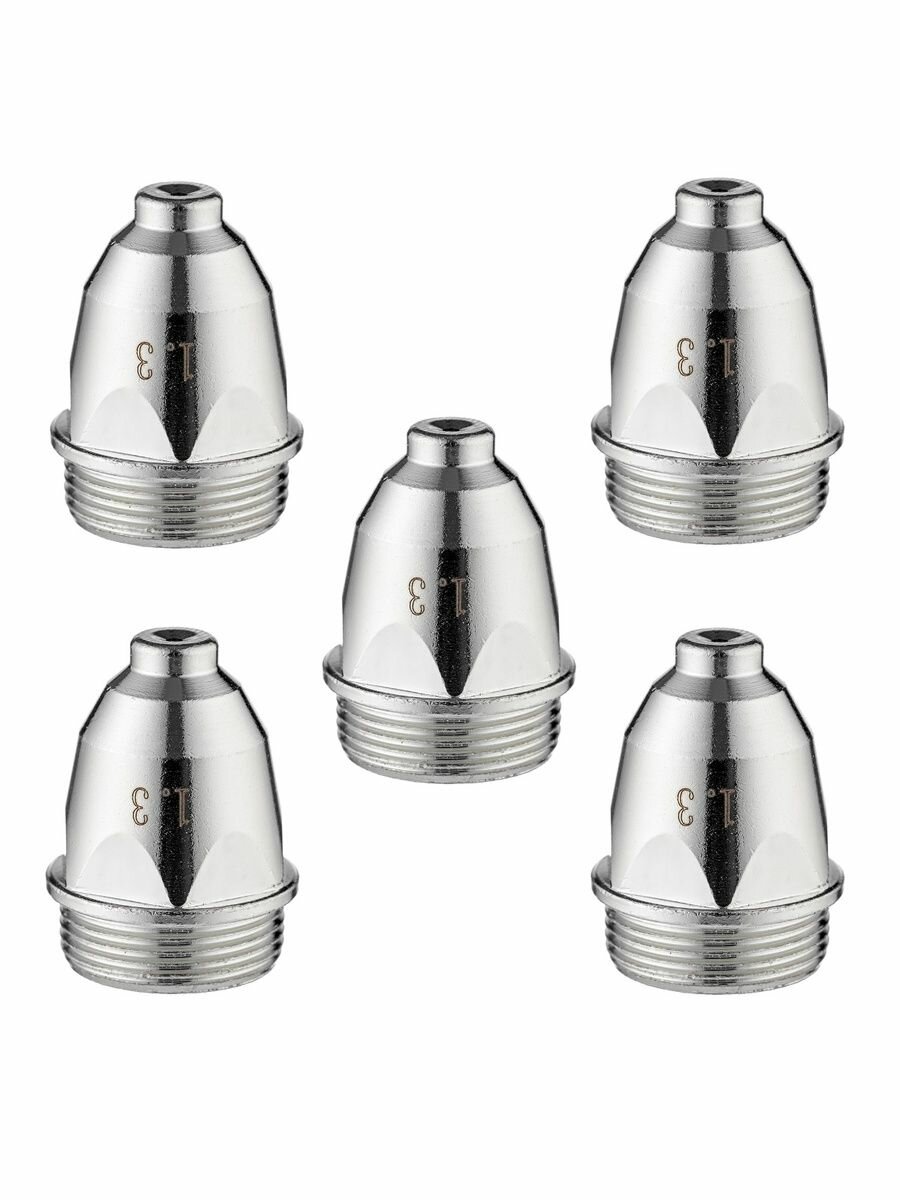 Сопло для плазменной резки металла D1.3 плазматрон тип P 80 IVU0039-10 набор 5 штук