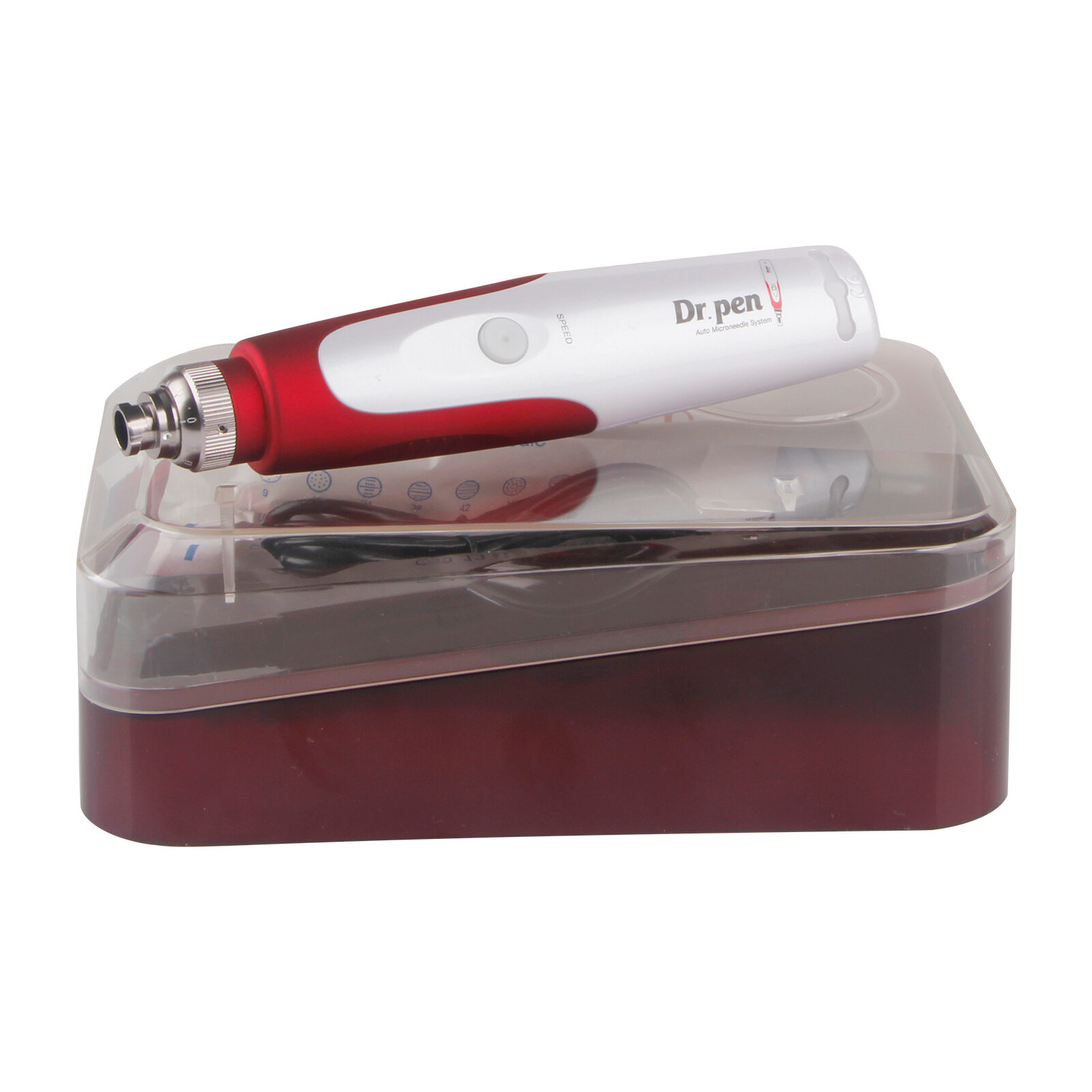 Беспроводная перезаряжаемая микроигольная ручка Dermapen, отшелушивает, сужает поры, мезотерапия, автоматическая микроигольная дерматологическая система