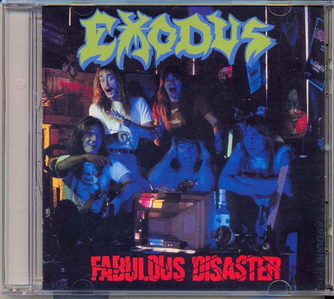 EXODUS - Fabulous Disaster 1989 г. Компакт диск