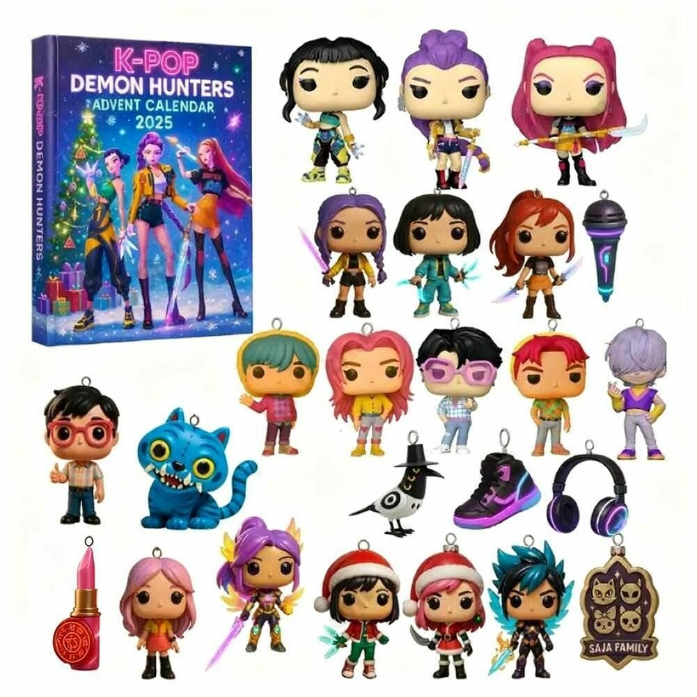 Адвент-календарь - это подарок для девочек на День всех святых