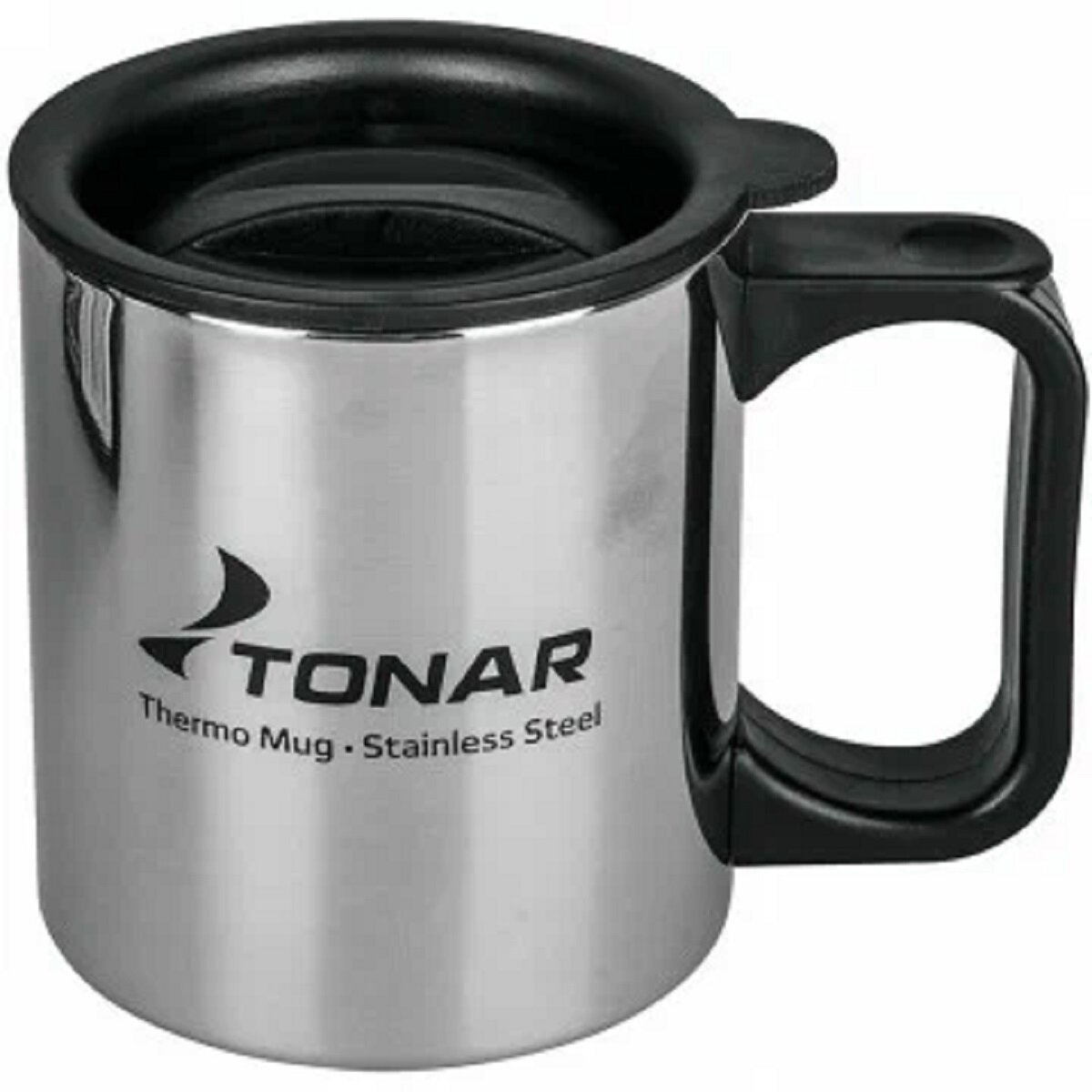 Термокружка Helios "TONAR", нержавеющая сталь/пластик, двойная стенка, 350 мл
