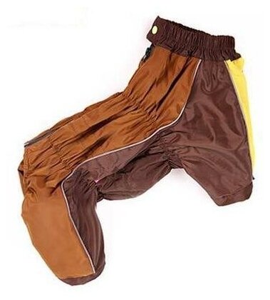 For my dogs дождевик коричневый мальчик B3