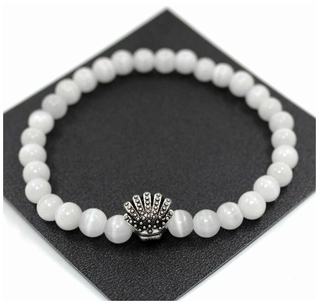 Браслет-нить, кошачий глаз