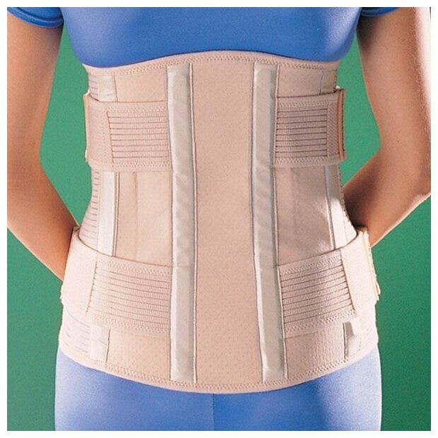 Корсет грудо-поясничный с ребрами жесткости высотой 38,7 см 2163-15, Oppo, размер XXL