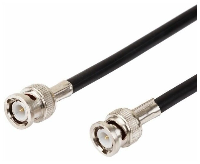 Соединительный шнур Rexant, штекер BNC - штекер BNC, для систем видеонаблюдения, 1.5 м {18-2701}