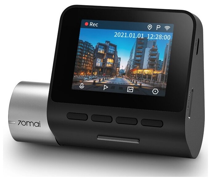 Видеорегистратор 70Mai Dash Cam Pro Plus+ черный 5Mpix 1944x2592 1080p 140гр. GPS MSC8336D