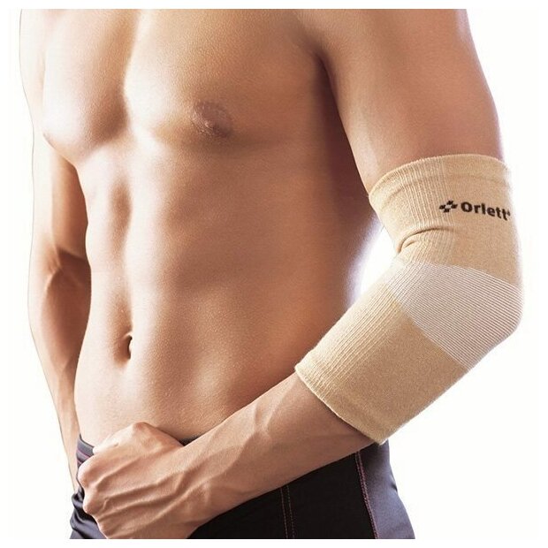 Бандаж локтевой Orlett MEL-104, размер - s, бежевый