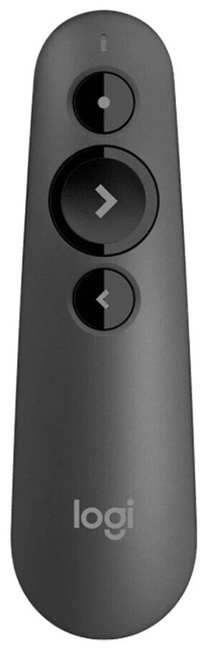 Пульт для презентаций Logitech R500s Laser Presentation Remote, Bluetooth, беспроводной Графитовый 910-005843