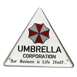 Наклейка шильдик на авто UMBRELLA