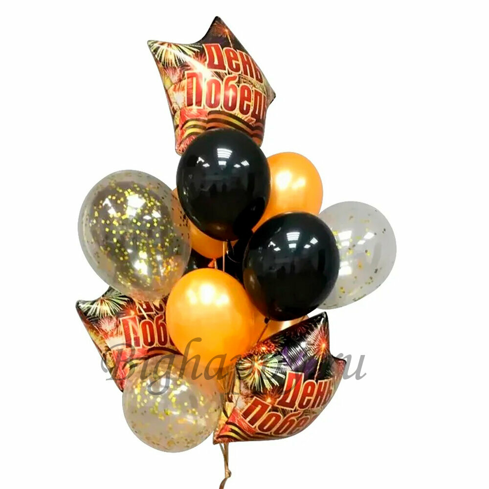 Фонтан из шаров “День Победы!”