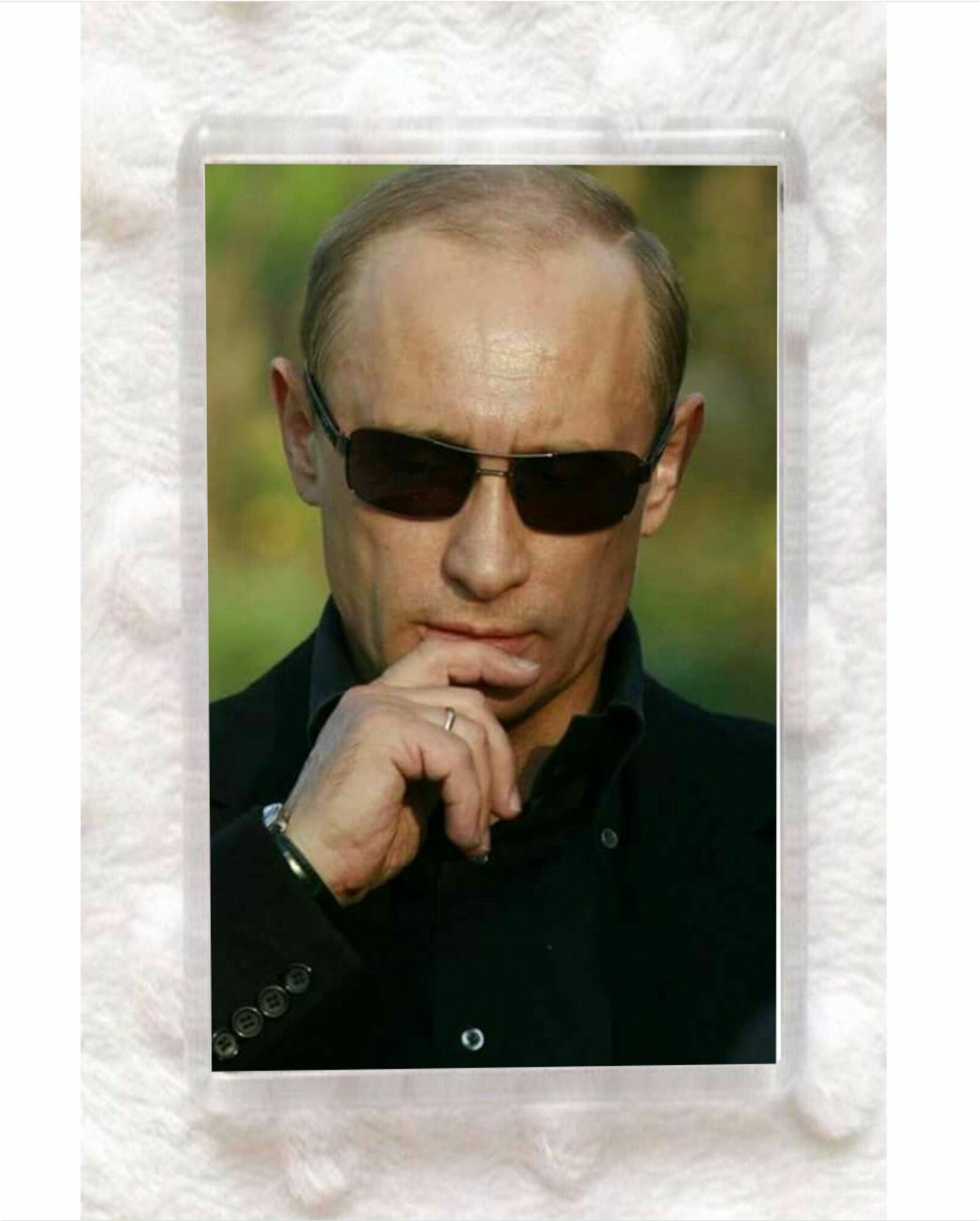 Магнит акриловый с принтом "Путин"