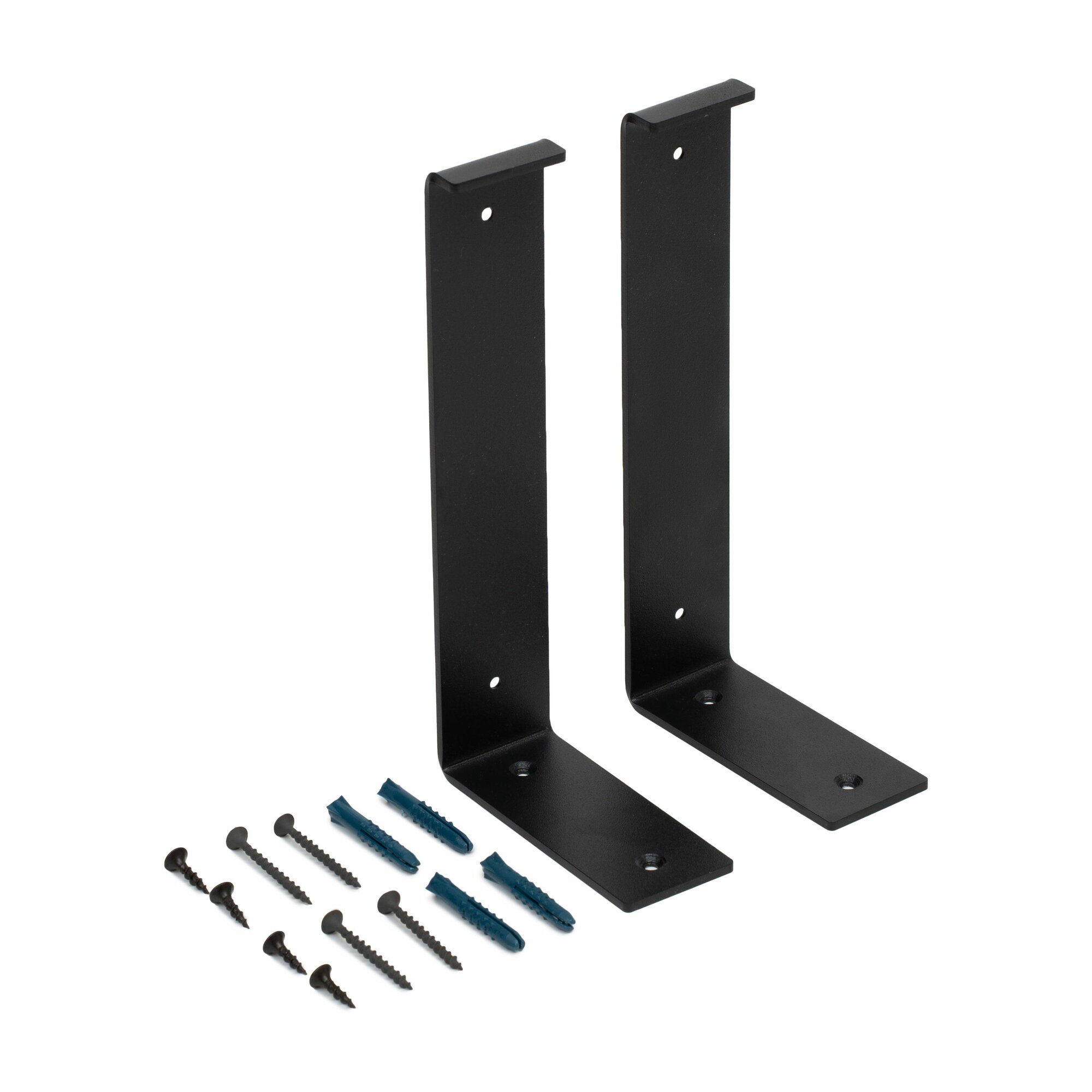 Кронштейн крепление для полки из металла 3мм 20,4х10х4см