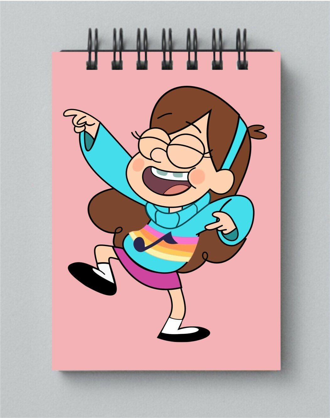 Блокнот Mewni-Shop с принтом А4 "Гравити Фолз" - 5