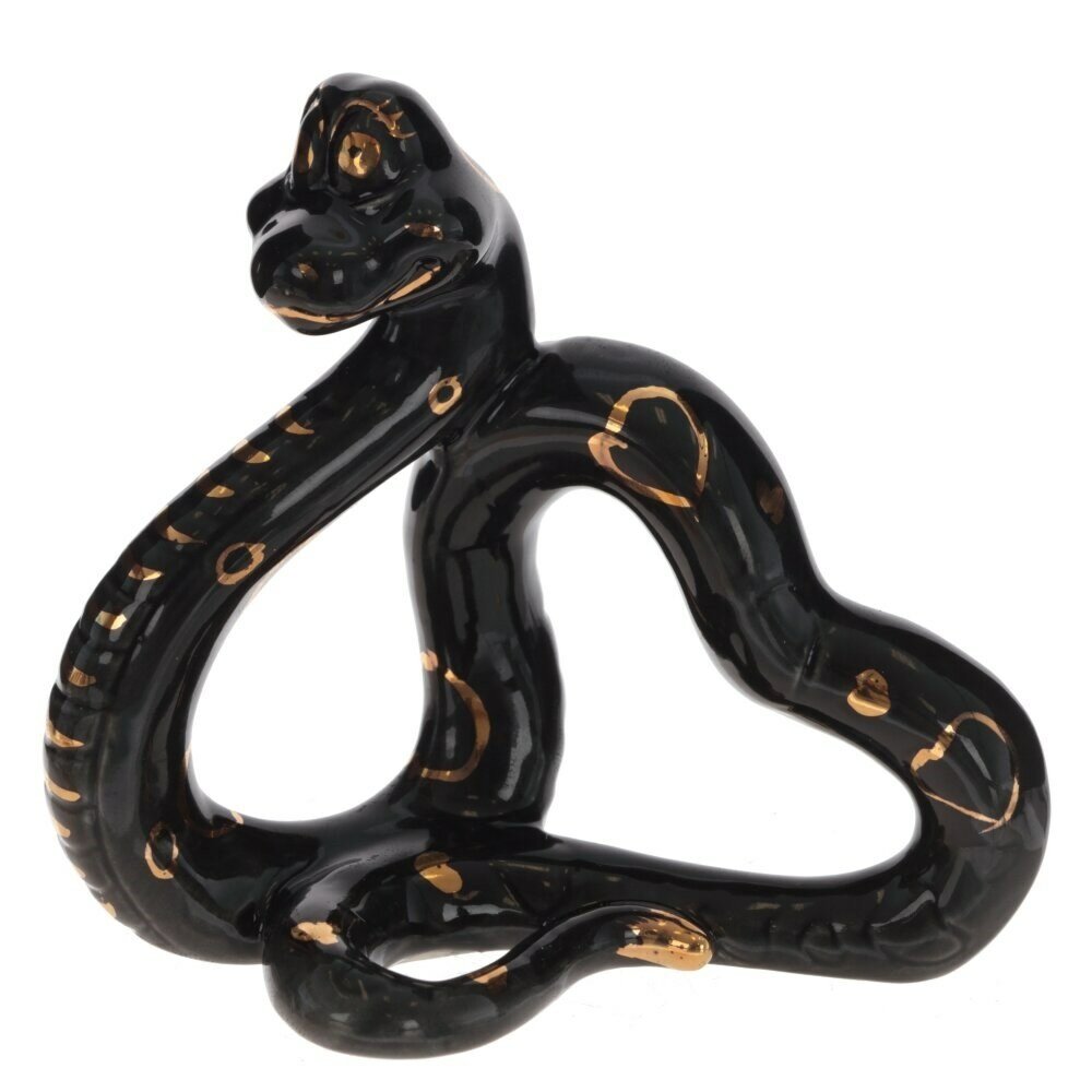 Фигурка декоративная "Змея", L=10 W=4,5 H=9 см