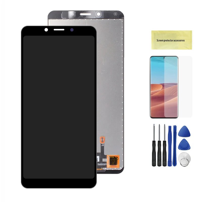 5,45-дюймовый экран для Xiaomi Redmi 6/Redmi 6A M1804C3DG ЖК-дисплей с цифровым Black No Frame