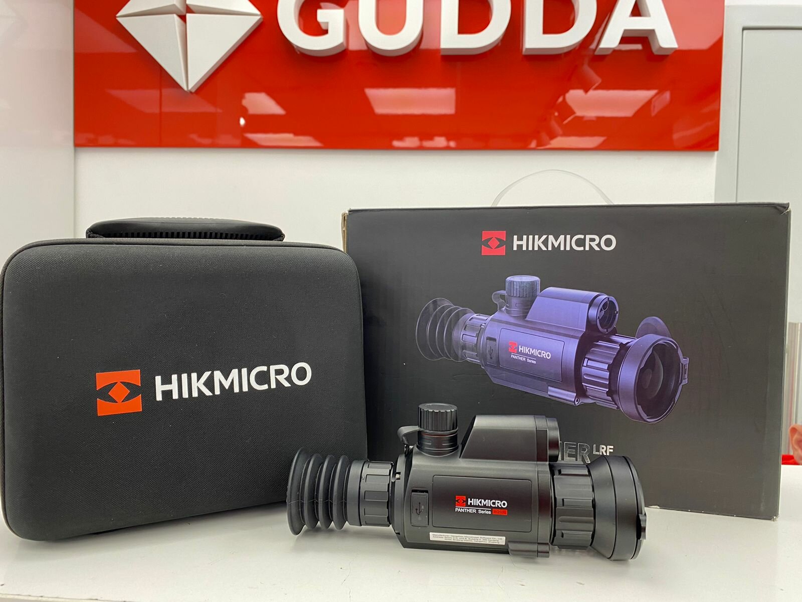 Тепловизор Hikmicro Panther LRF PQ50L, с зумом, с защитой от влаги и пыли, черный