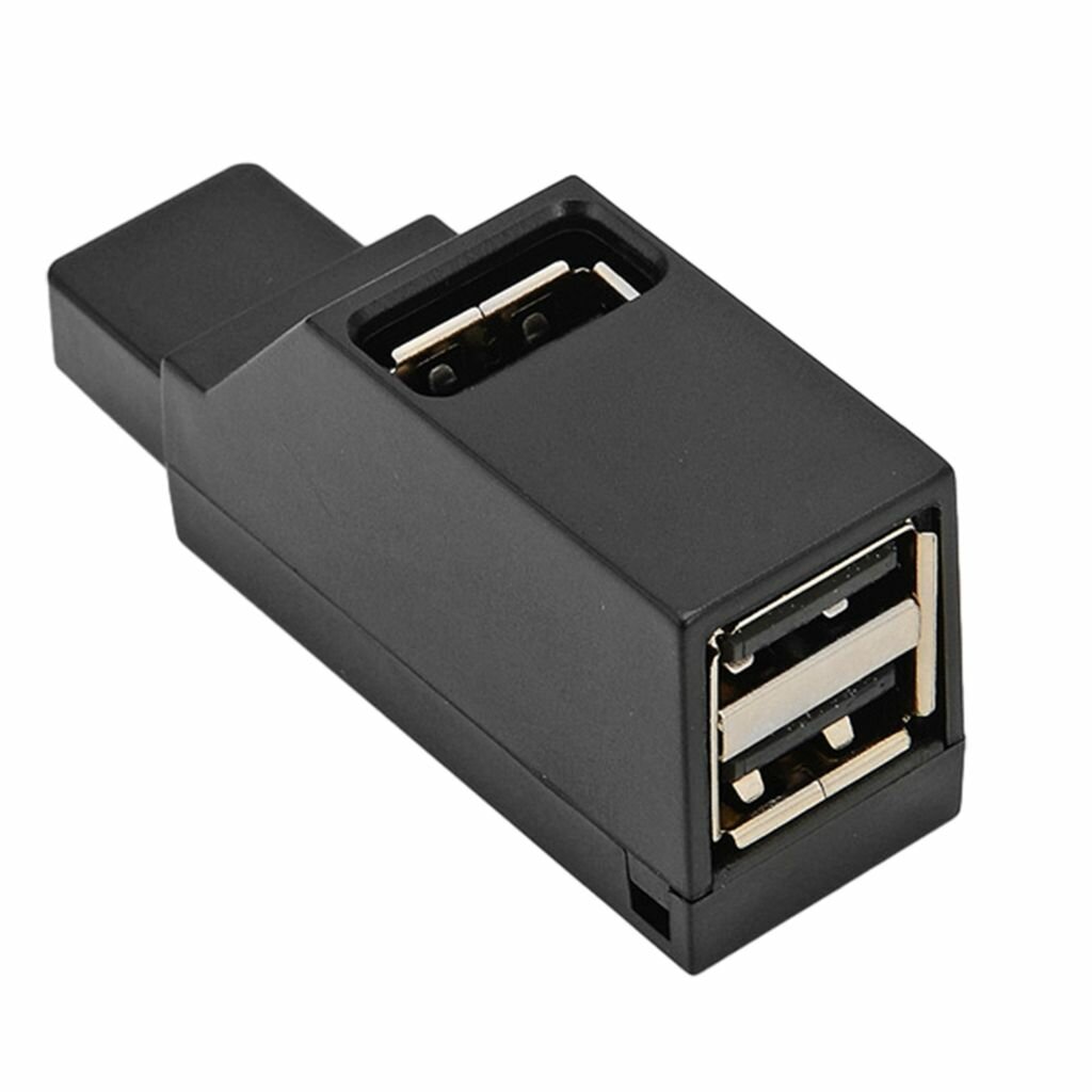 USB2.0 HUB Extender Mini Splitter 3-портовый высокоскоростной диск-ридер для ноутбуков