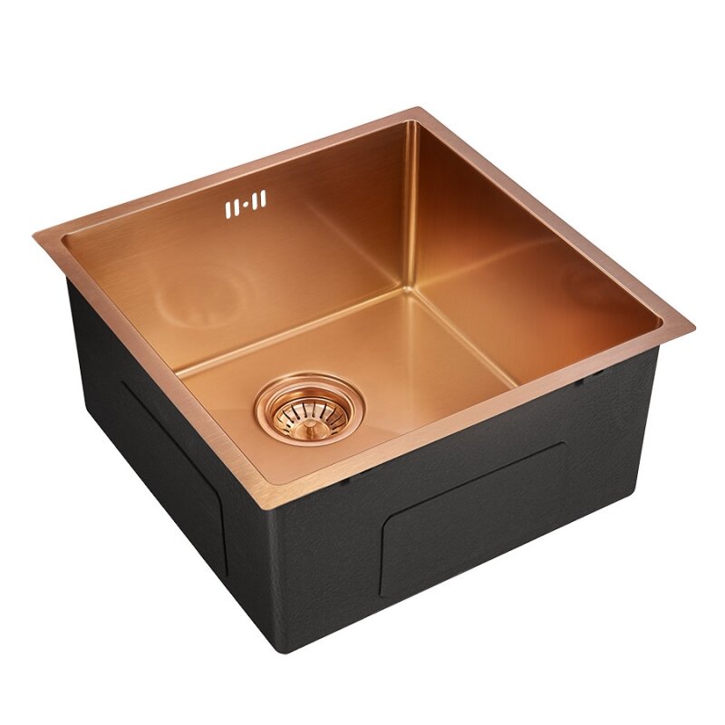 Кухонная мойка (44х42) EMAR EMB-131 PVD Nano Coppery