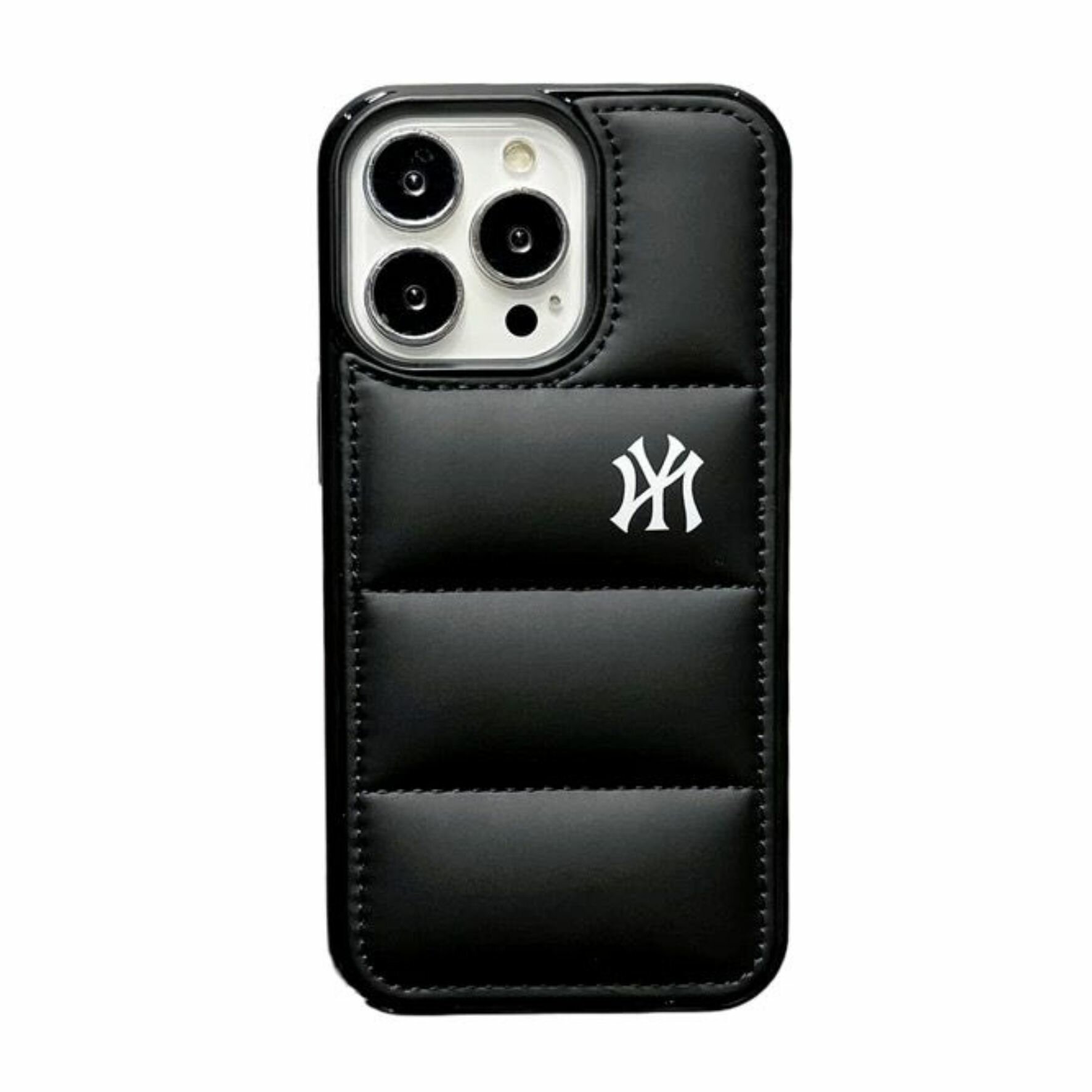 Чехол для iPhone 16 Pro Дутый пуховик New York Yankees