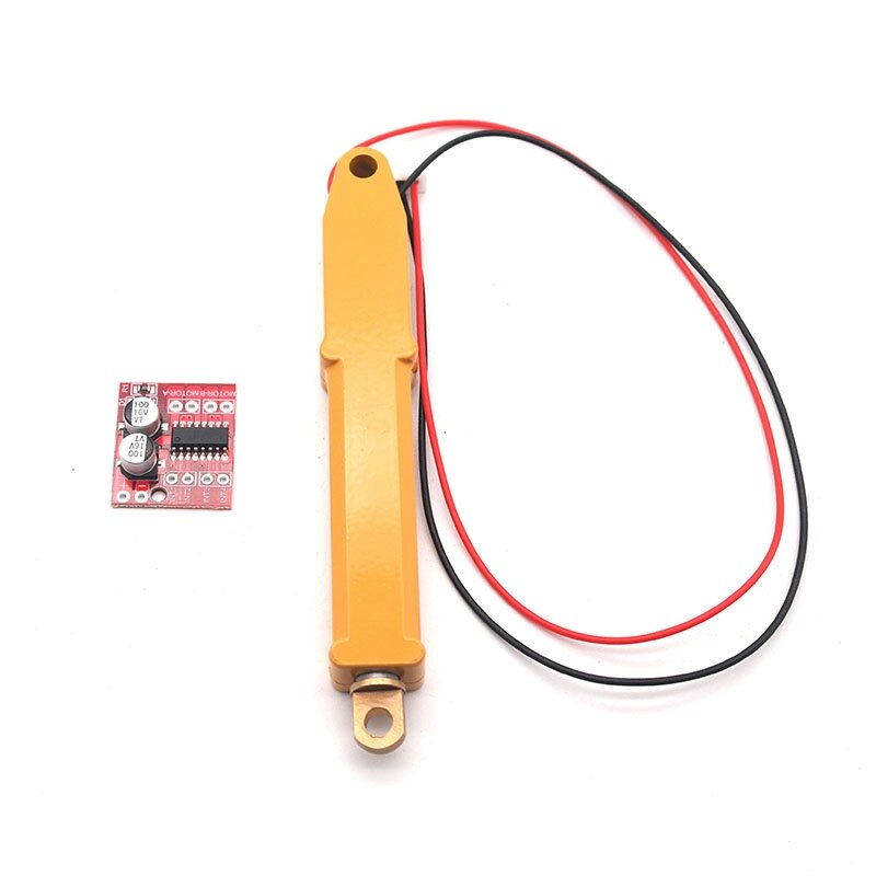 N20 электрический полностью металлический толкатель толкатель для радиоуправляемого экскаватора самосвала металлический цилиндр с платой привода двигателя -12 В